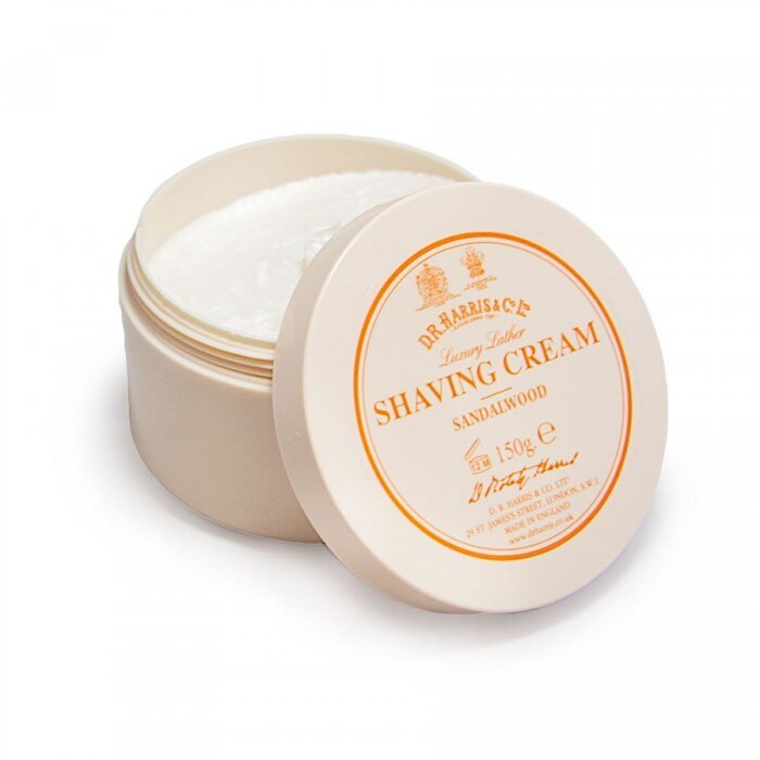 Crema de barbierit cu bol DR Harris Sandalwood 150 gr - eMAG.ro