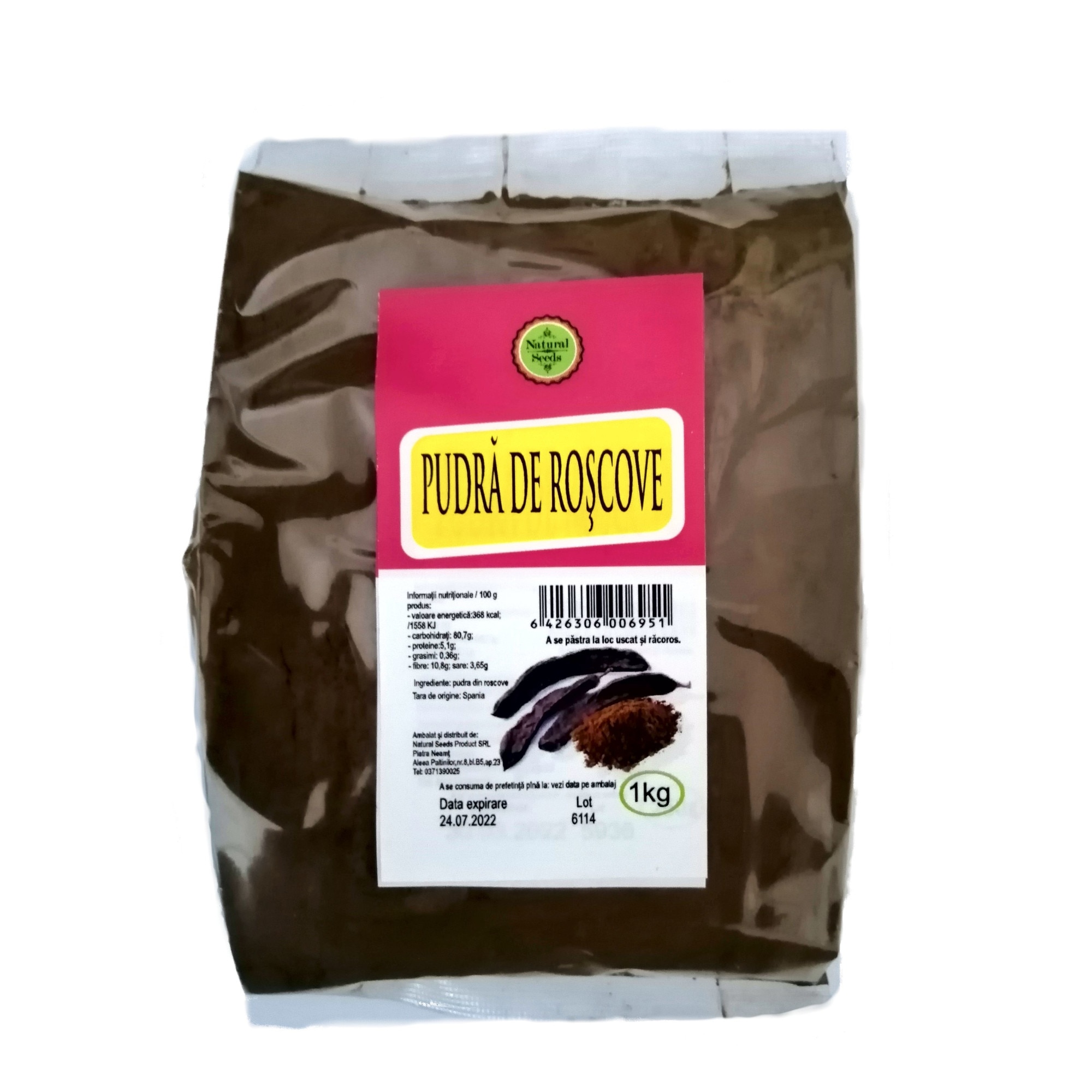 Pudra de roscove 1kg, Natural Seeds Product - eMAG.ro
