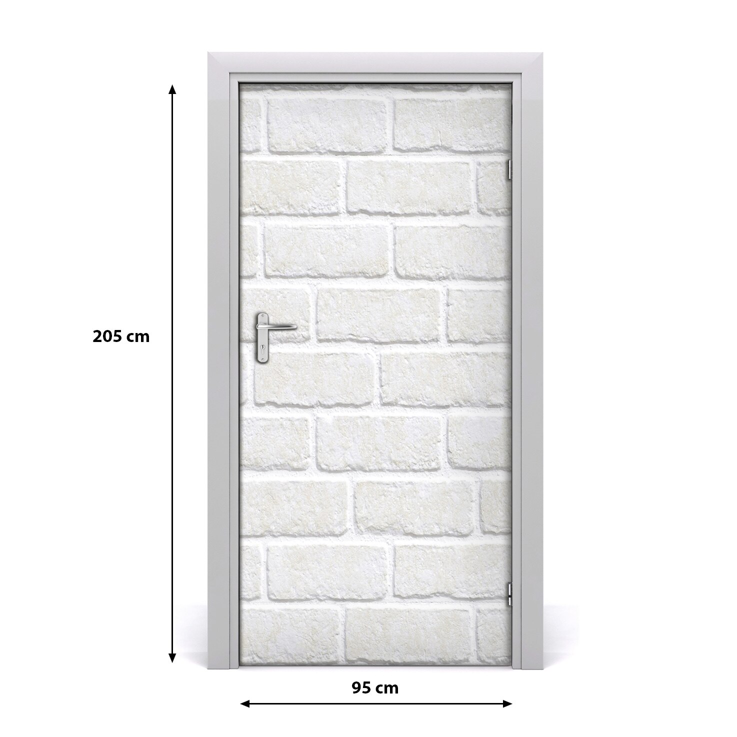 Stickere decorative, Tulup, Autocolante pentru usi, model zid de ...