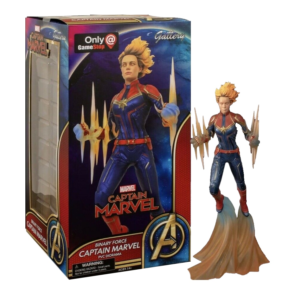 Figurina Diamond Select Captain Marvel Movie Binary Power, 28 cm - eMAG.ro