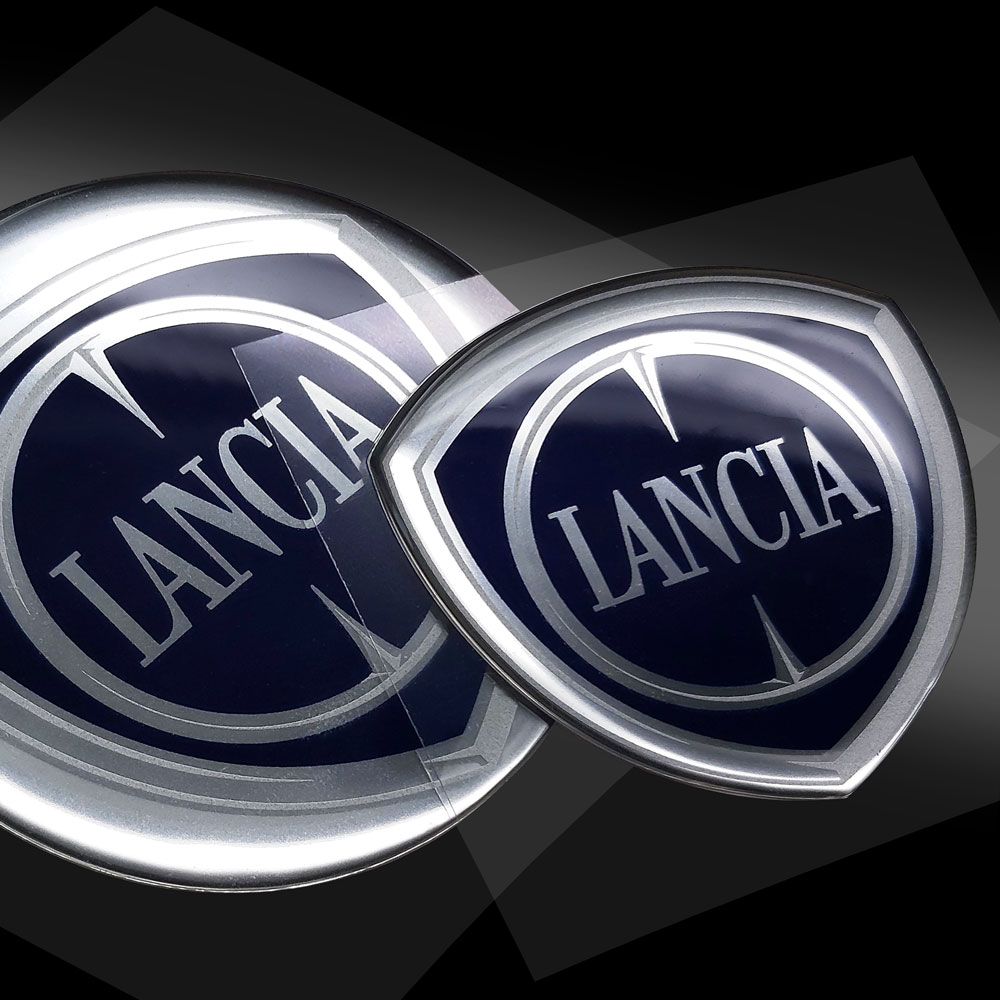 Sticker 3D, Oficial Lancia, 40 mm - eMAG.ro