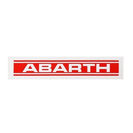 Abarth Letter hivatalos öntapadó tapasz, 115 x 26 mm - eMAG.hu
