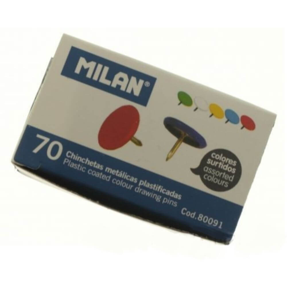 Pioneze Color Milan, 11 mm, 70 Buc/Cutie, Diferite Culori, Pioneza cu ...