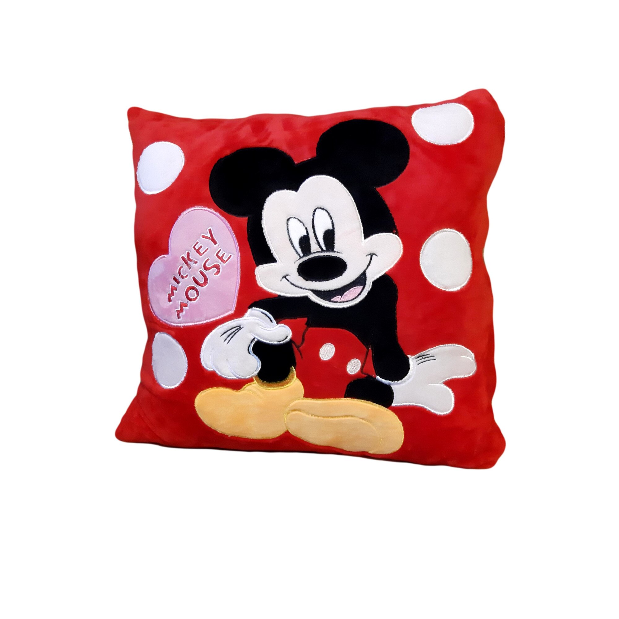 Perna din plus pentru copii, Mickey Mouse, 35 x 35 cm, Rosu - eMAG.ro