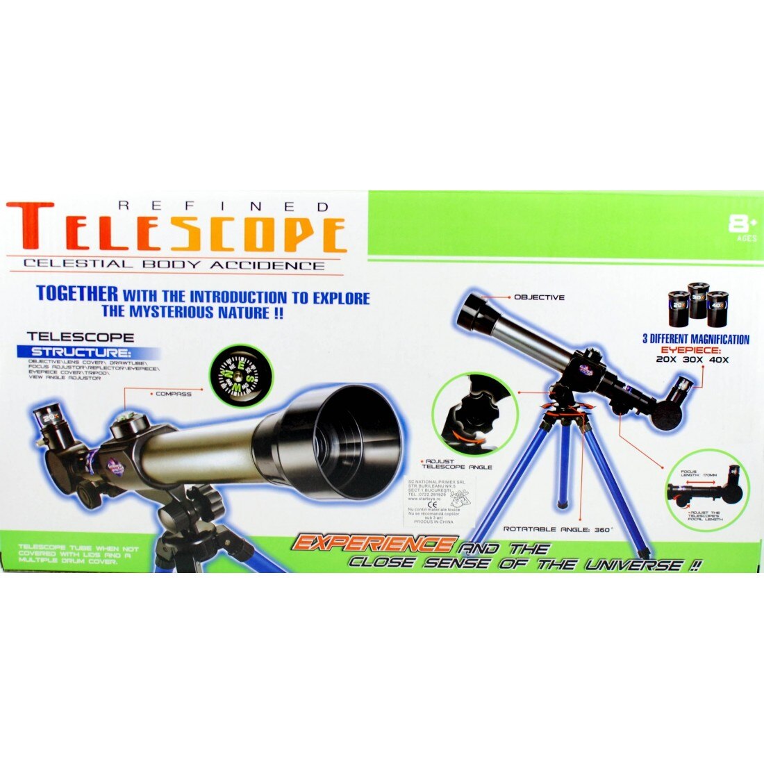 Set telescop de jucarie pentru copii - C2105 - eMAG.ro
