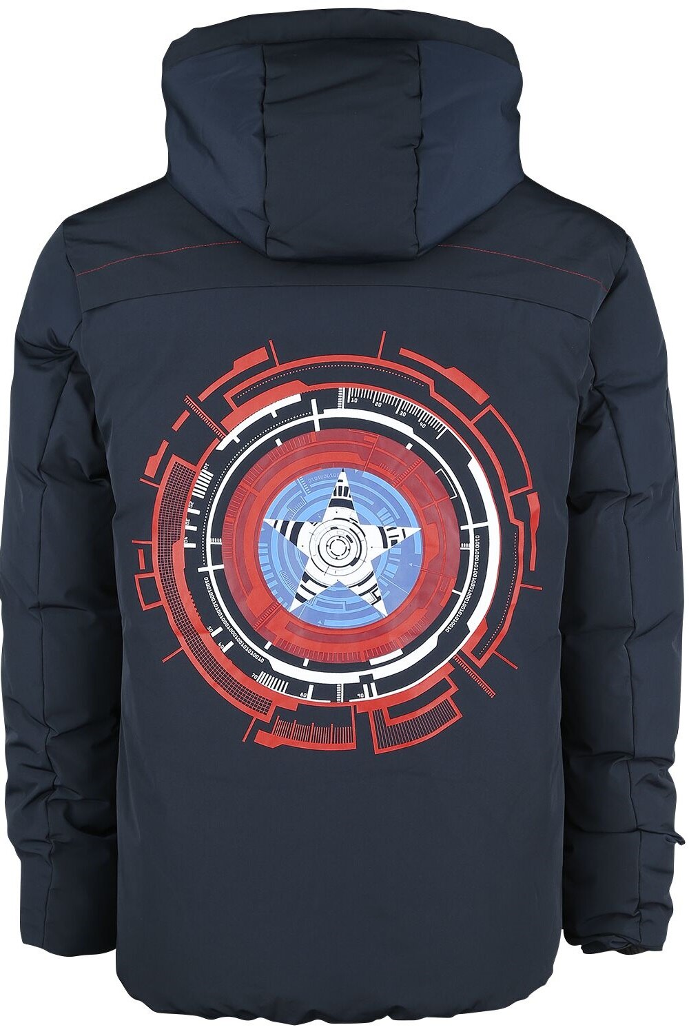 Geaca Iarna, Marvel Comics Captain America, Albastru, M - eMAG.ro