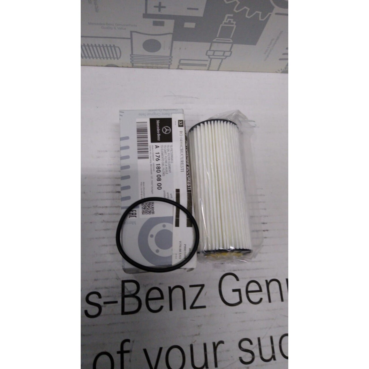 Filtru Ulei Motor Original Mercedes Benz A,AMG GT, C class - eMAG.ro