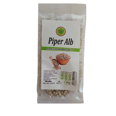 Fehér bors 50 g, Natural Seeds Product - eMAG.hu