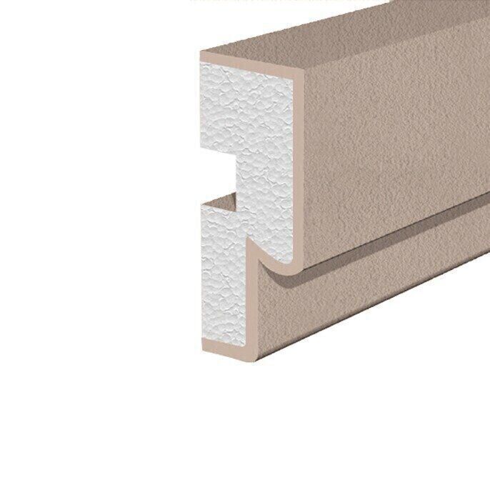 Brau decorativ, pentru exterior, Elite Decor, MC 101, 60mmx25mmx2000mm ...