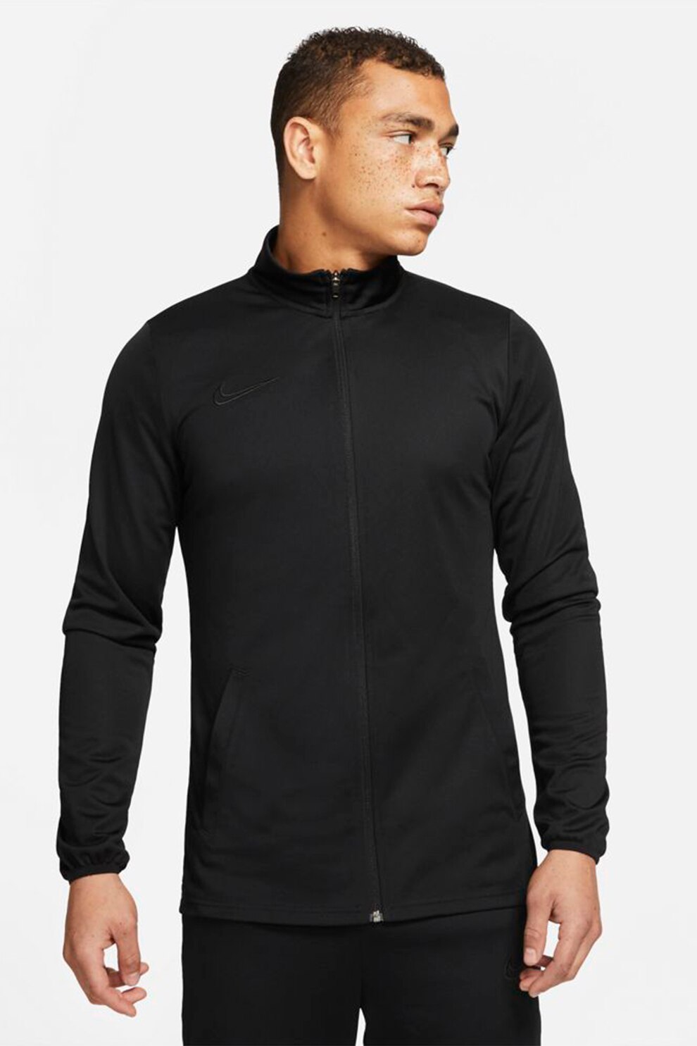Nike, Trening cu tehnologie Dri-FIT pentru fotbal Academy, Negru, S ...