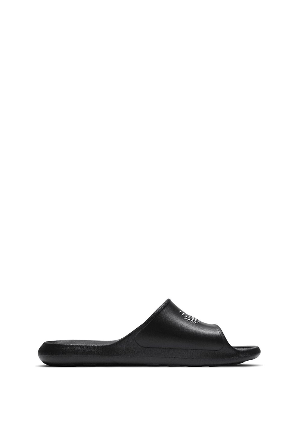 Nike, Papuci de cauciuc Victori One Shower, Alb, Negru, 10 - eMAG.ro