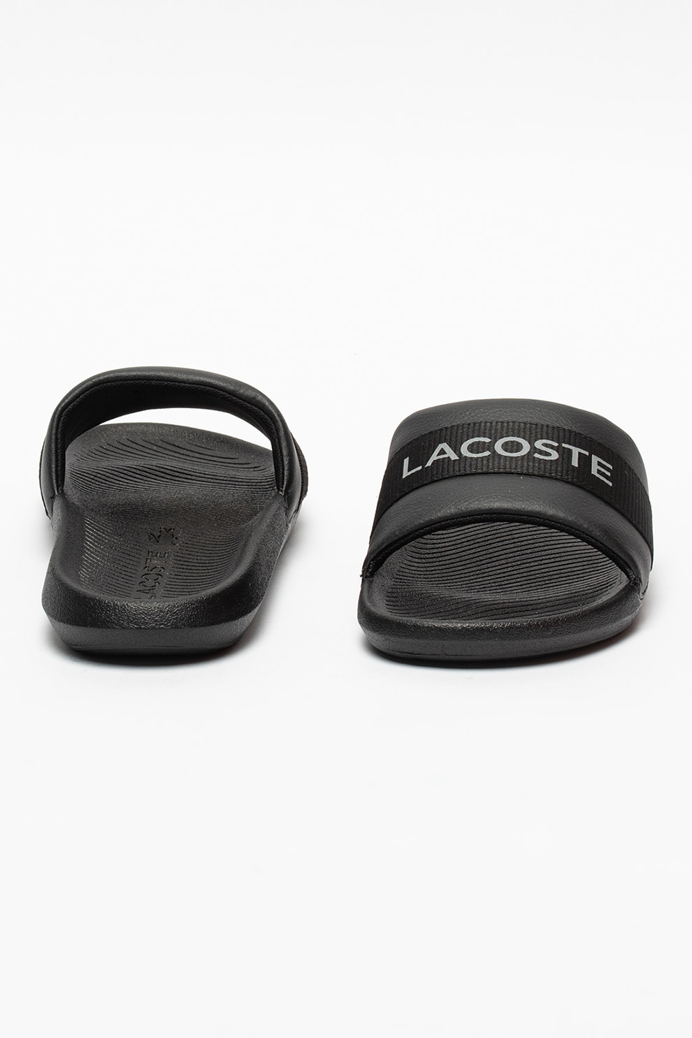 Lacoste, Papuci cu logo Croco - eMAG.ro