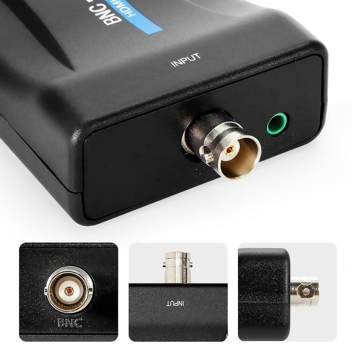 BNC to HDMI átalakító adapter konvertel - eMAG.hu