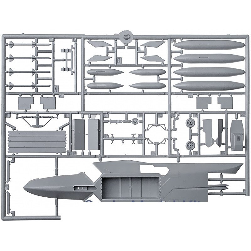 MisterCraft Lockheed Martin YF-22 "Lightning II" Repülőgép modell, 1:72 ...
