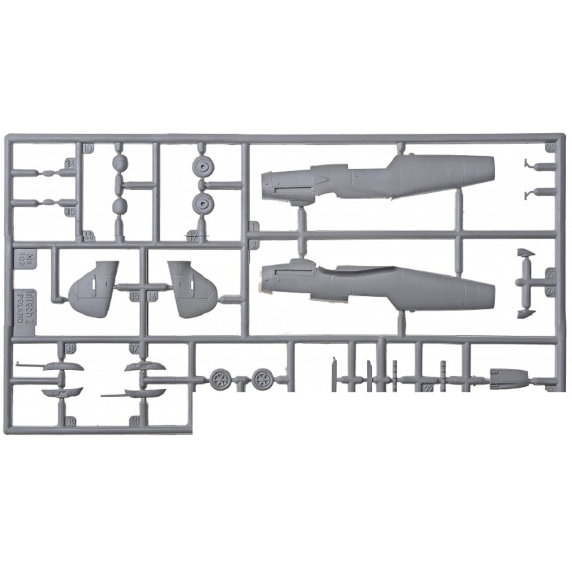 Macheta aeromodele MisterCraft Messerschmitt BF-109G-12 JG-101 2 Seat Trainer 1:72 MCR D25 - eMAG.ro