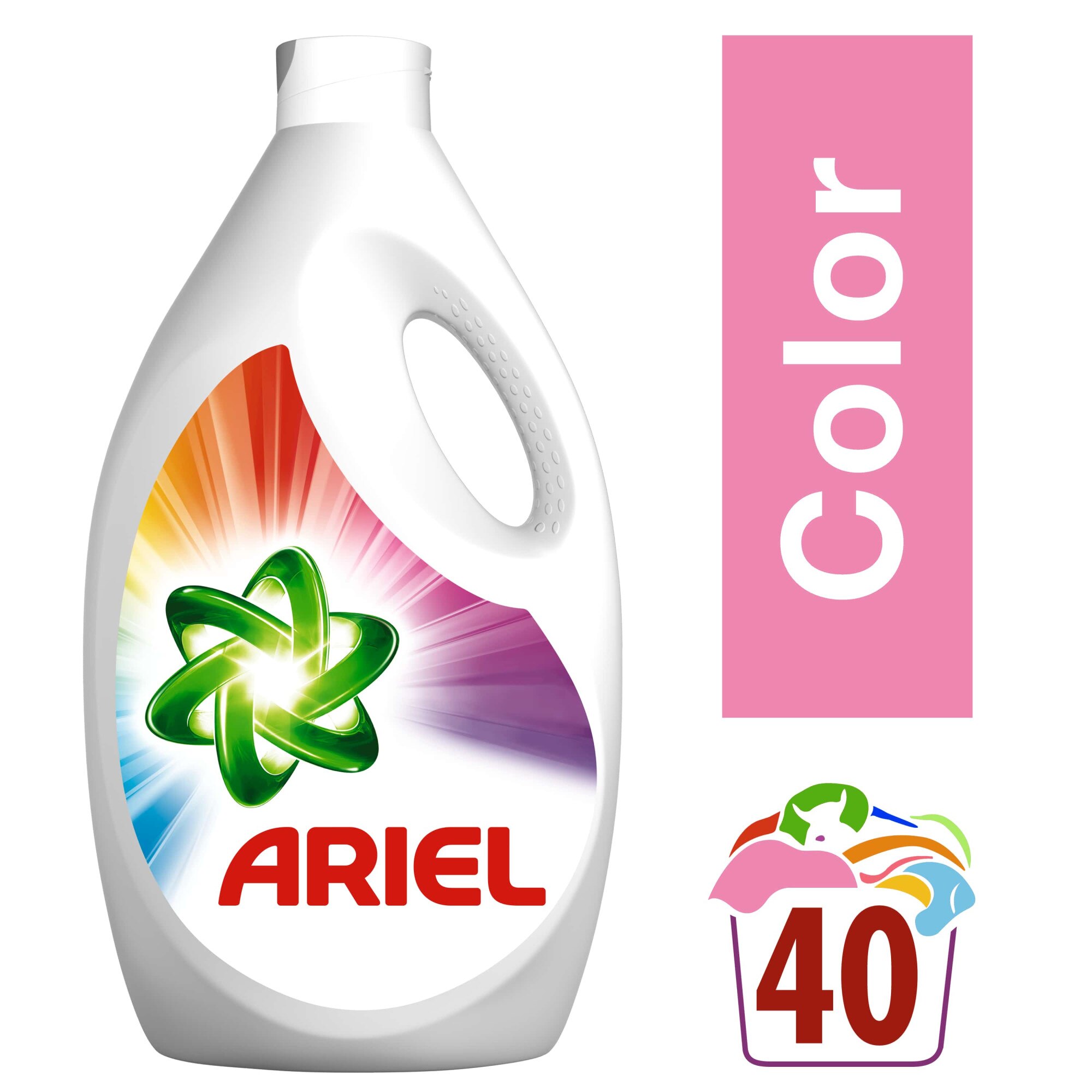 Detergent Lichid Ariel Color 40 spalari, 2.6L - eMAG.ro