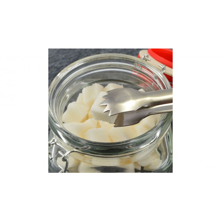 Cleste pentru zahar cubic, inox, 12cm - eMAG.ro