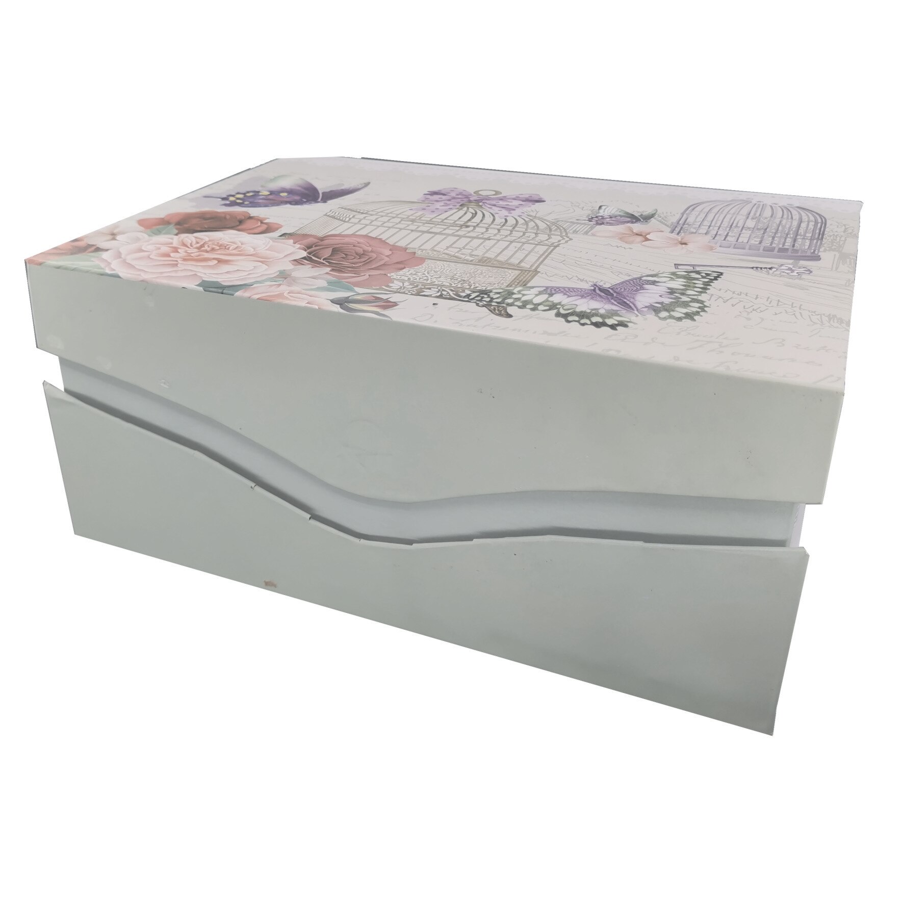 Set 2 cesti ceai, model floral, 150 ml, 3-3/13 - eMAG.ro