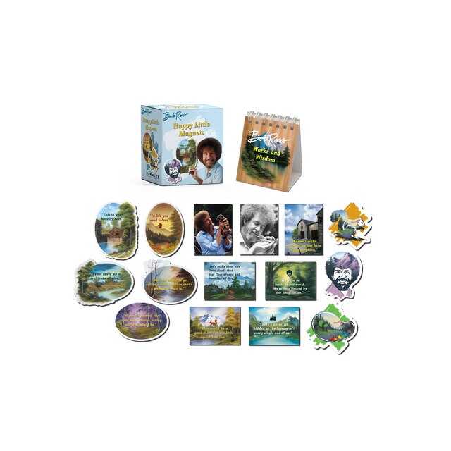 Bob Ross Happy Little Magnets, Bob Ross - eMAG.ro