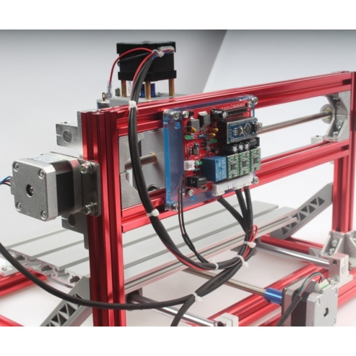 Mini freza CNC 3018 (300 x 180 x 45 mm) montata - eMAG.ro