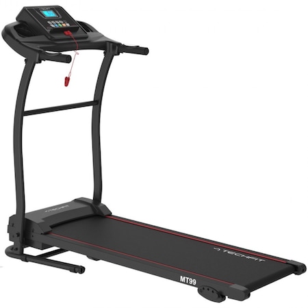 Banda de alergare TECHFIT MT99, motor 2P, viteza 1-10km/h, Bluetooth ...