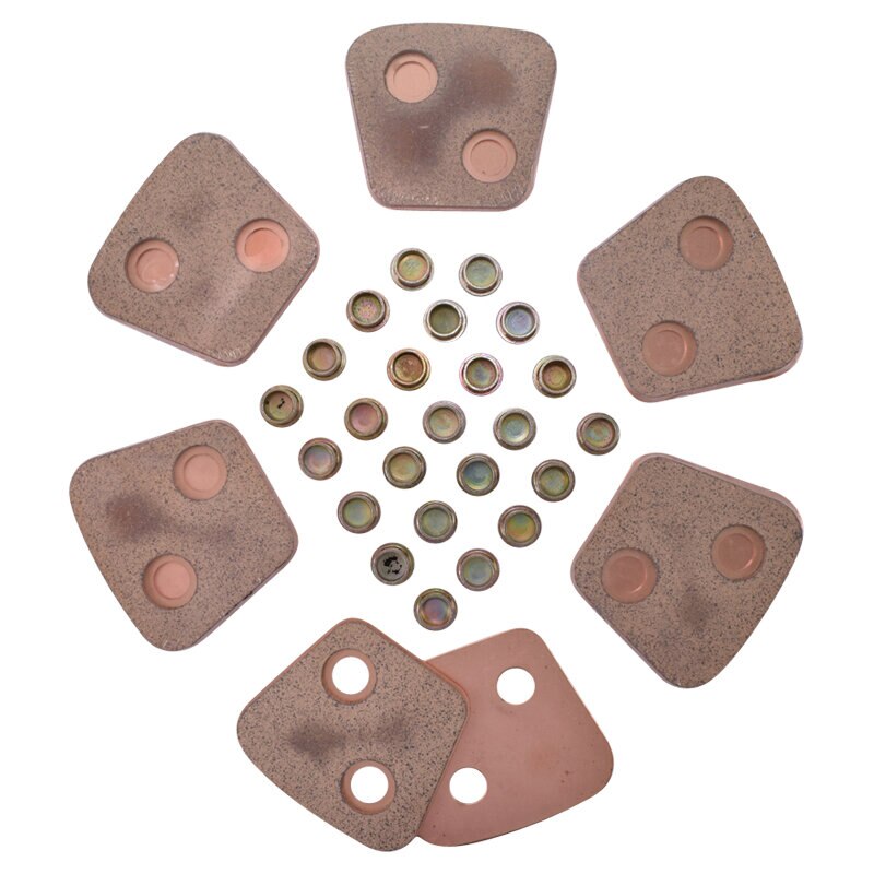 Set 12 ferodouri cu nituri disc ambreaj 4mm 77x69 D1010 U-1010 - eMAG.ro