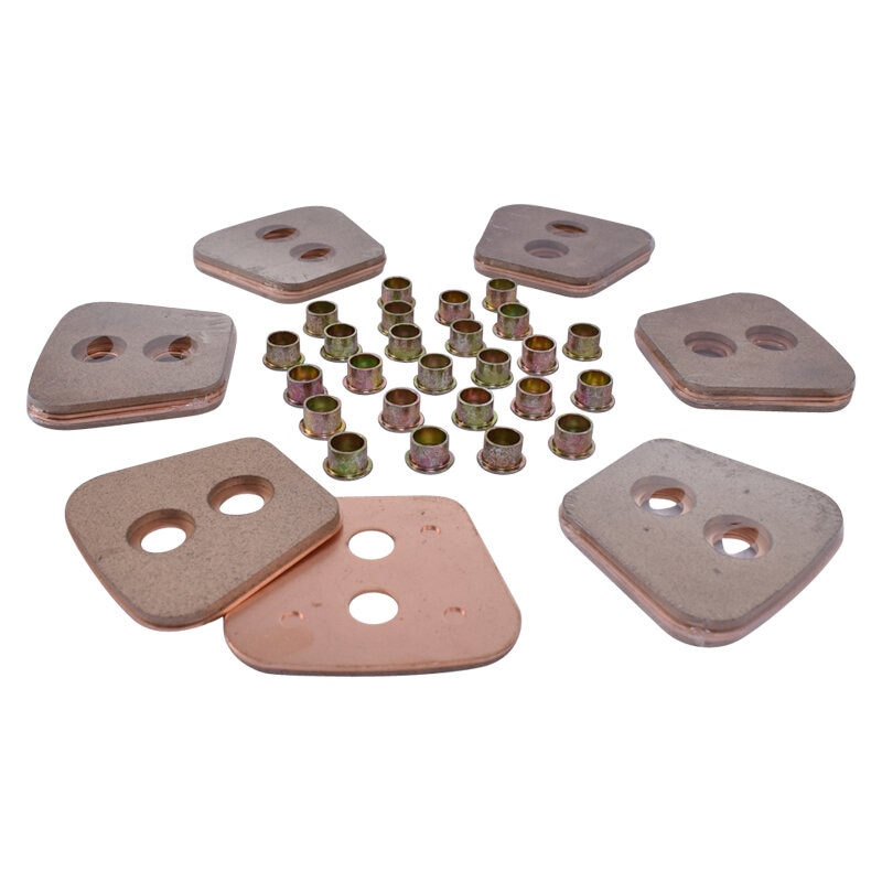 Set ferodouri disc ambreaj 4,8 mm 12 bucati cu nituri D1010 U-1010 ...