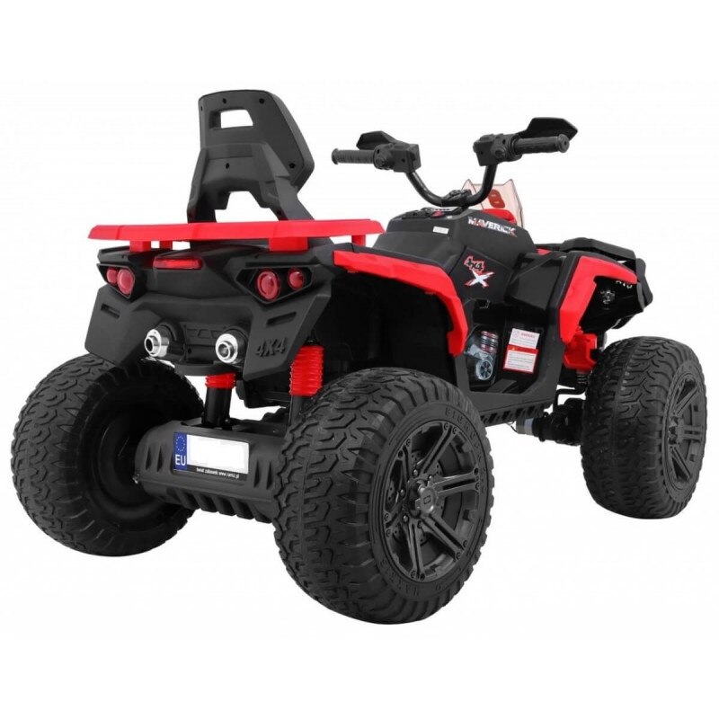 Atv electric cu roti din cauciuc 12V Nichiduta Hunter Pro Red - eMAG.ro