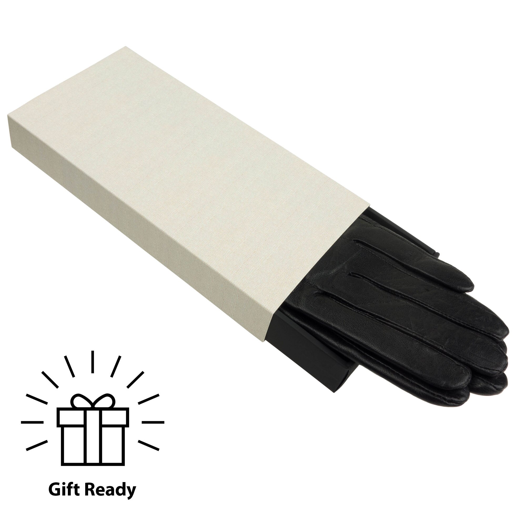 Manusi dama, cu degete,Tita, din piele naturala, cu captusala imblanita ...