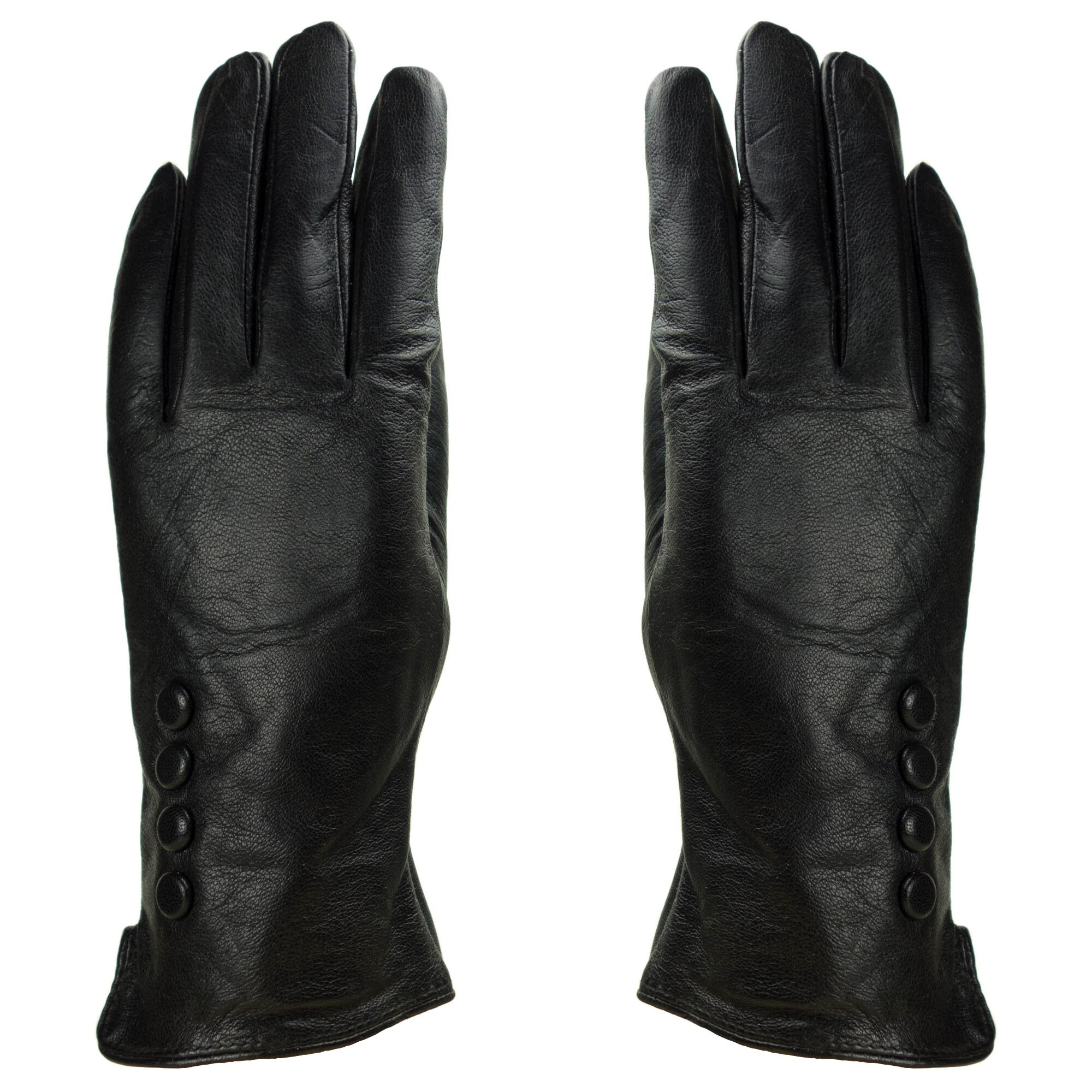 Manusi dama, cu degete,Tita, din piele naturala, cu captusala imblanita ...