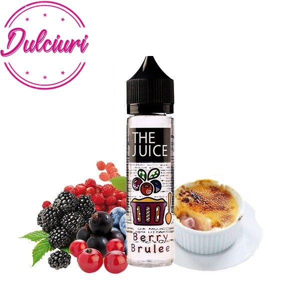 Pachet Lichid Tigara Electronica The Juice - Berry Brulee ,3mg/ml ,60ml cu Nicotina - eMAG.ro