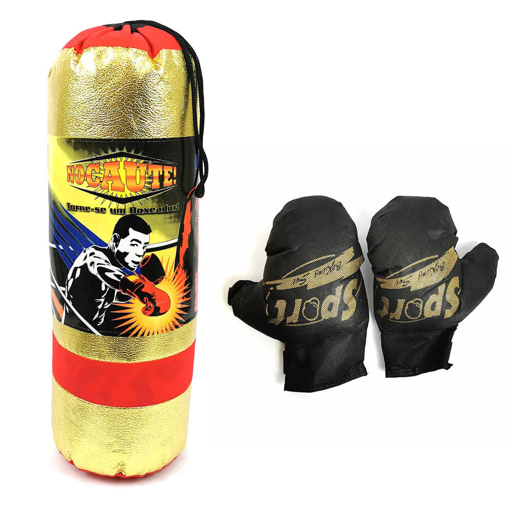 Sac de box pentru copii, Atlas, 48x16 cm, Multicolor - eMAG.ro