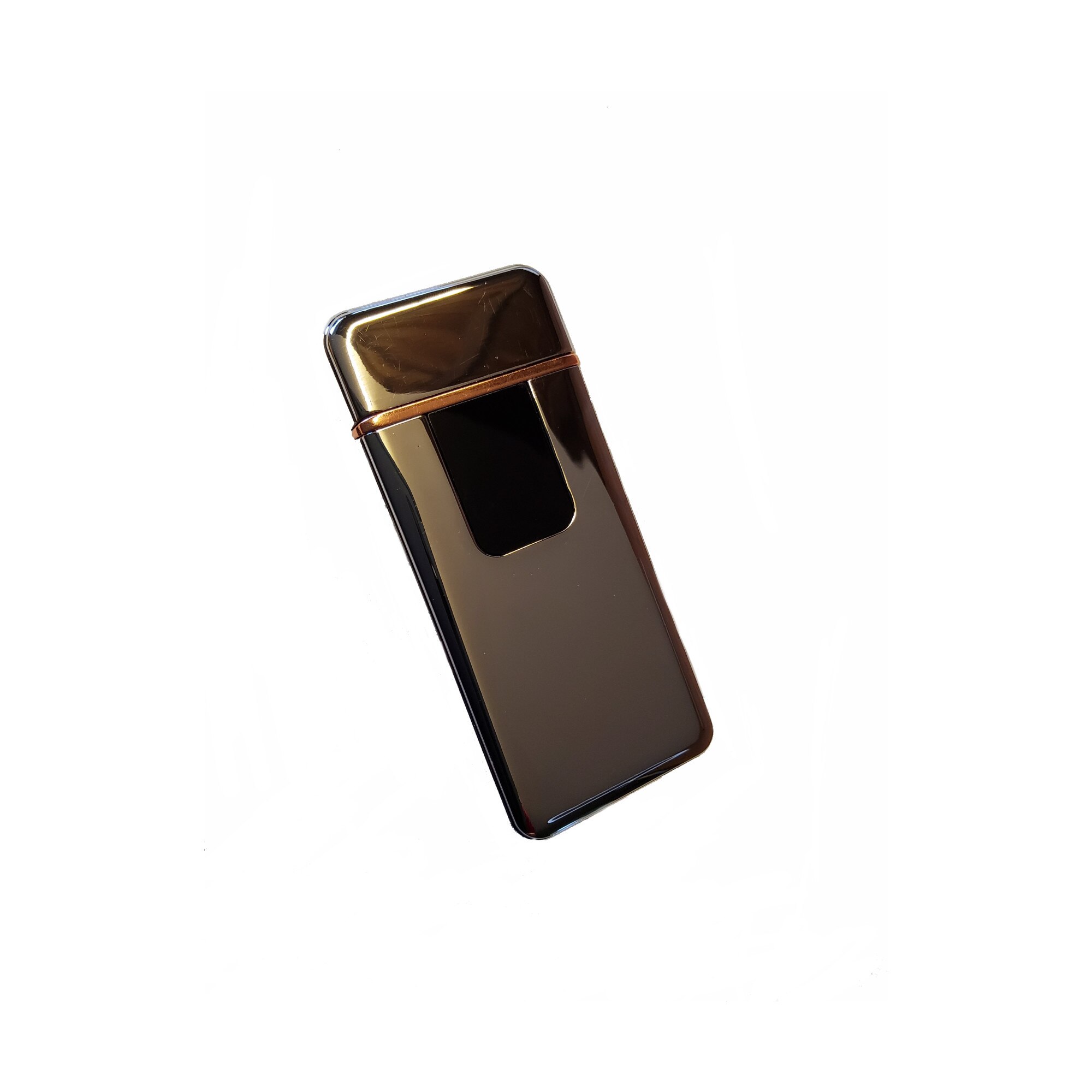 Bricheta electrica argintiu slim cu incarcare USB - eMAG.ro