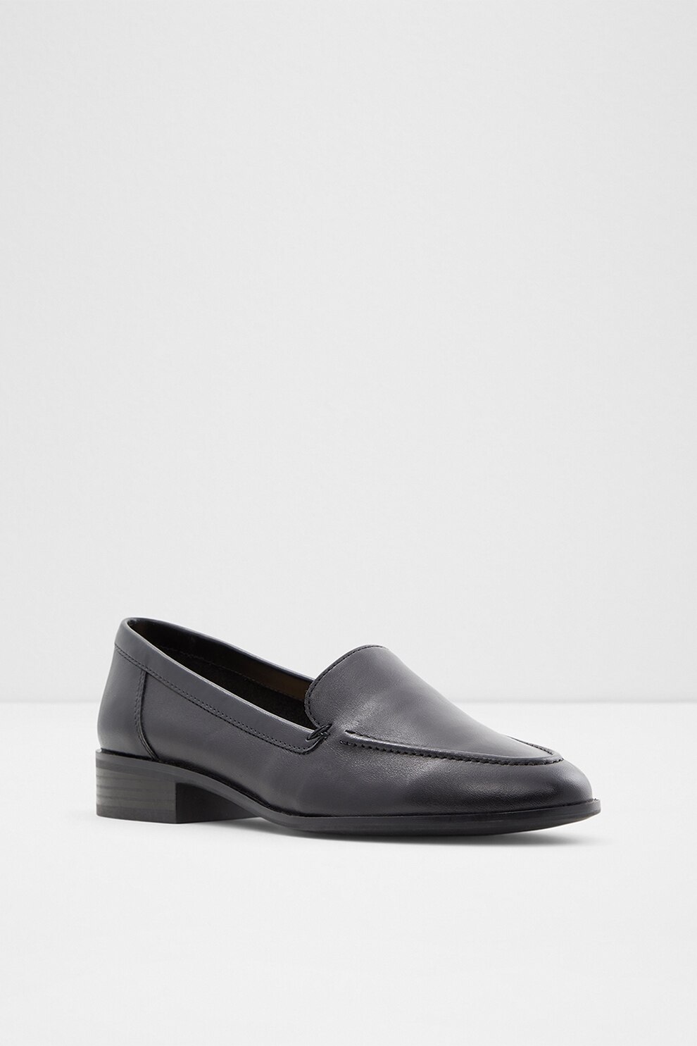 Aldo, Pantofi loafer de piele, cu toc Gililiaflex - eMAG.ro