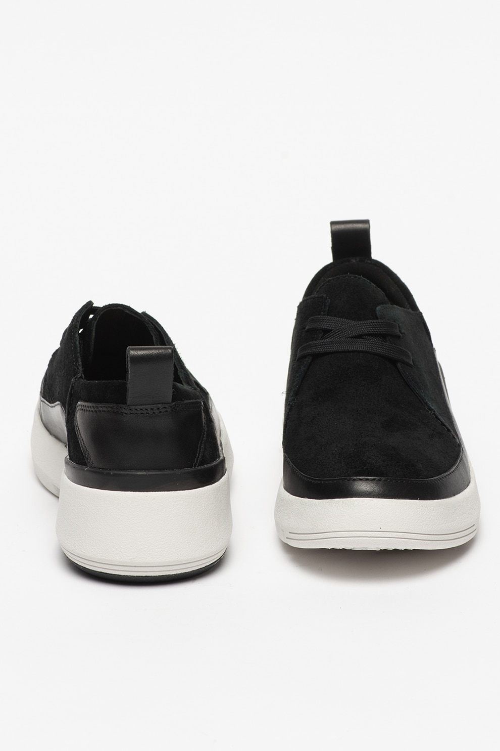 Clarks, Кожени обувки Tri-Flash Walk, Черен, 4 - eMAG.bg