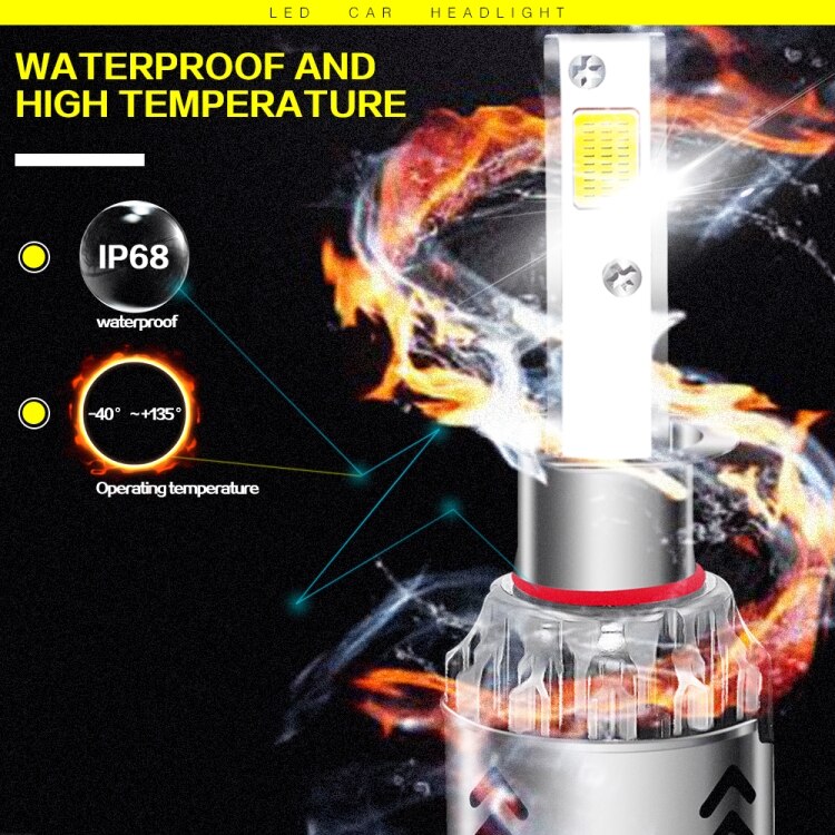 Kit becuri led H1,COB Chips Headlight Bulbs Conversion - eMAG.ro