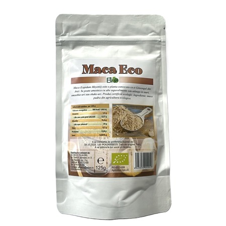 Pulbere Maca Bio 125 grame Deco Italia - eMAG.ro