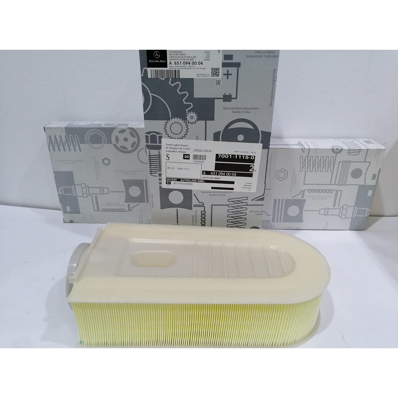 Filtru Aer Original Mercedes Benz C, E, CLS - eMAG.ro