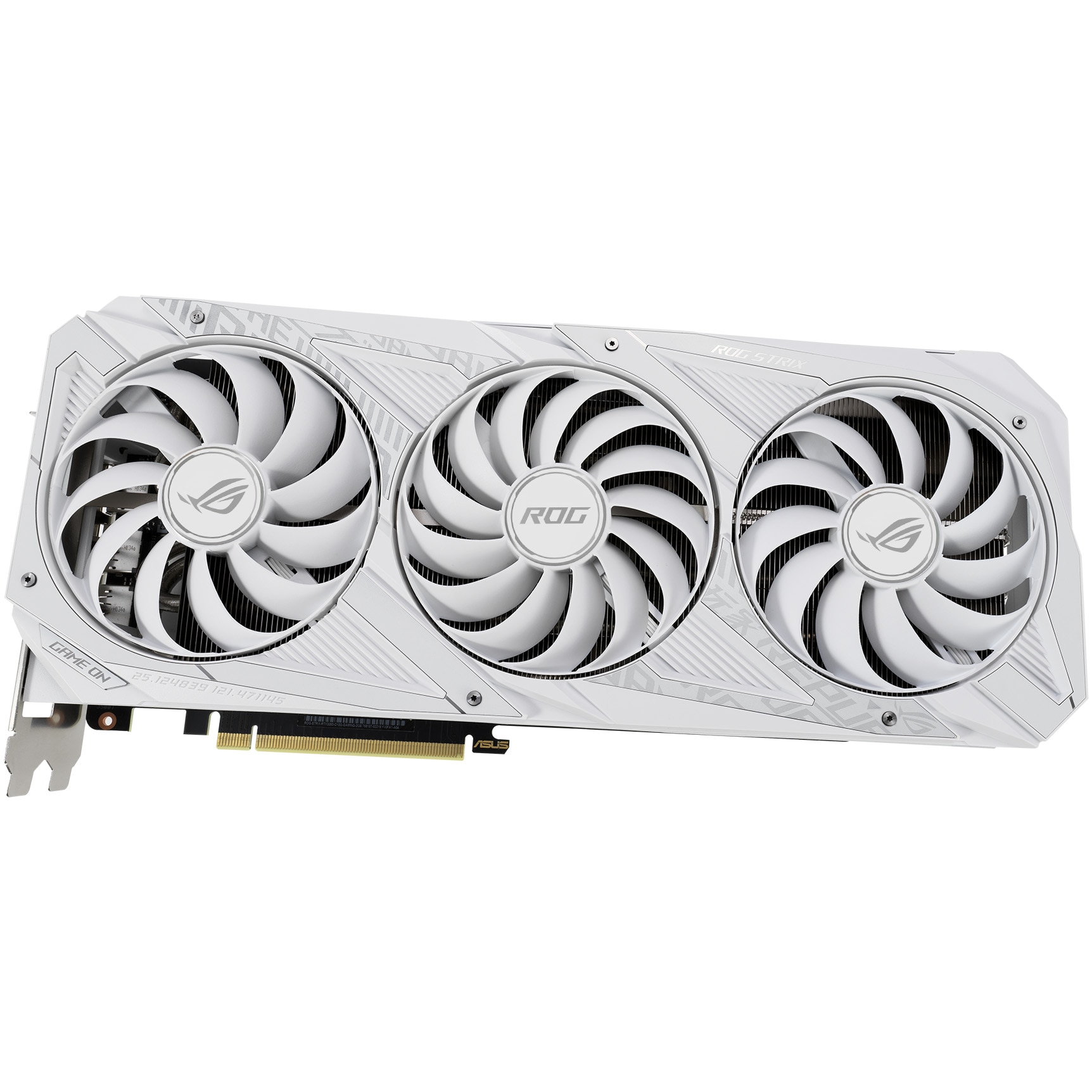 Placa video ASUS ROG Strix GeForce® RTX™ 3090 OC White Edition, 24GB ...