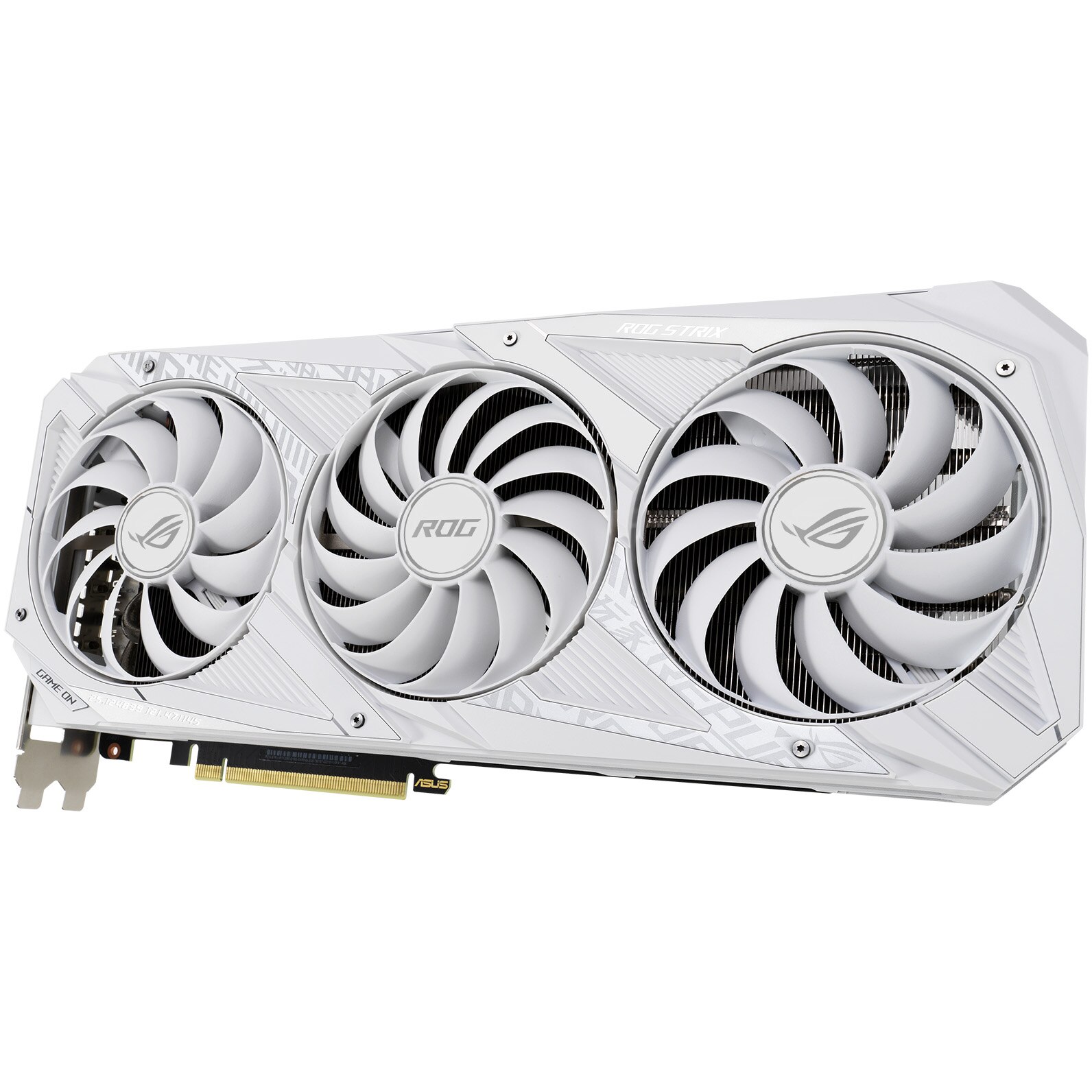 Placa video ASUS ROG Strix GeForce® RTX™ 3090 OC White Edition, 24GB ...