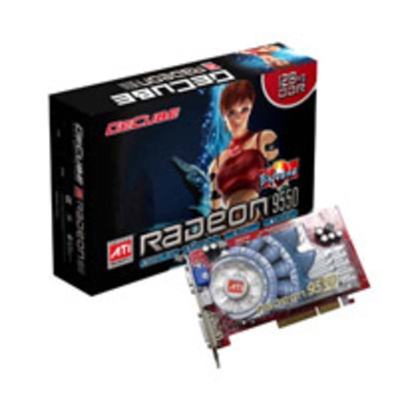 Placa Video GeCube Ati Radeon 9550 GU INFINITE OD, 128 MB, TV-Out, DVI ...