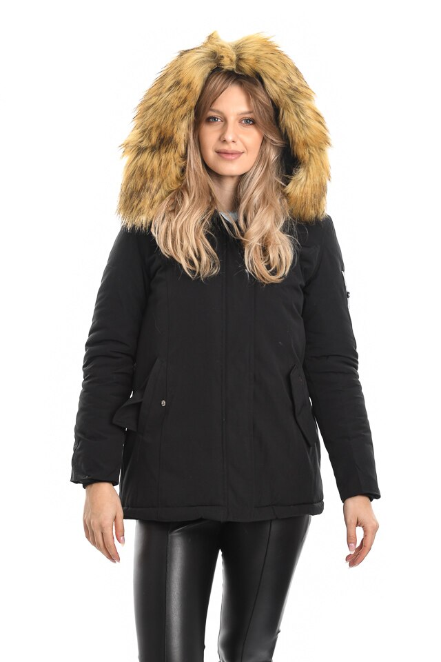 Geaca De Dama Porin Neagra XXL - eMAG.ro