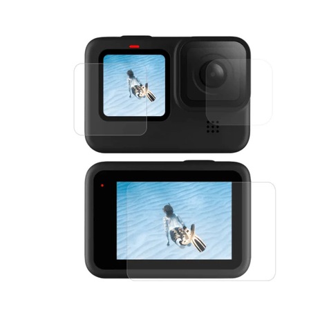 Ecran si lentila din sticla temperata Telesin pentru GoPro Hero 9 ...