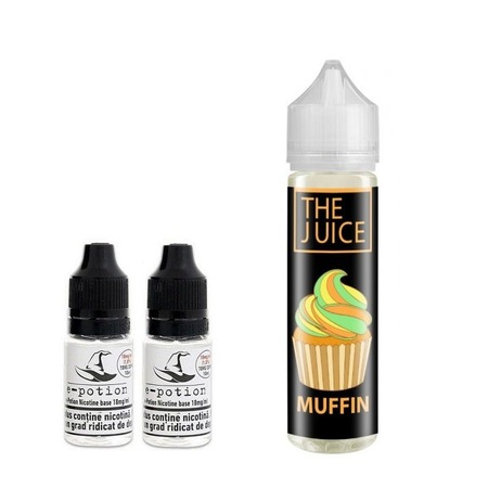 Pachet Lichid Tigara Electronica The Juice - Muffin ,6mg/ml ,60ml cu Nicotina - eMAG.ro