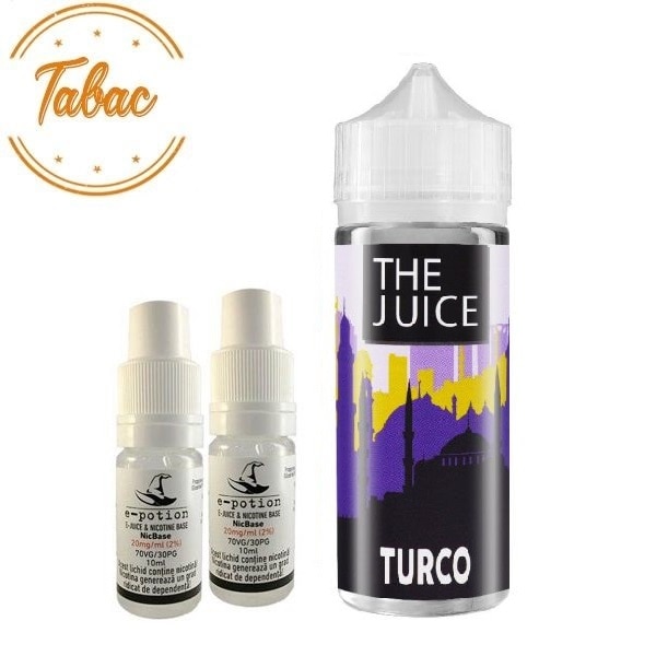 Pachet Lichid Tigara Electronica The Juice - Turco ,4mg/ml ,100ml cu Nicotina - eMAG.ro