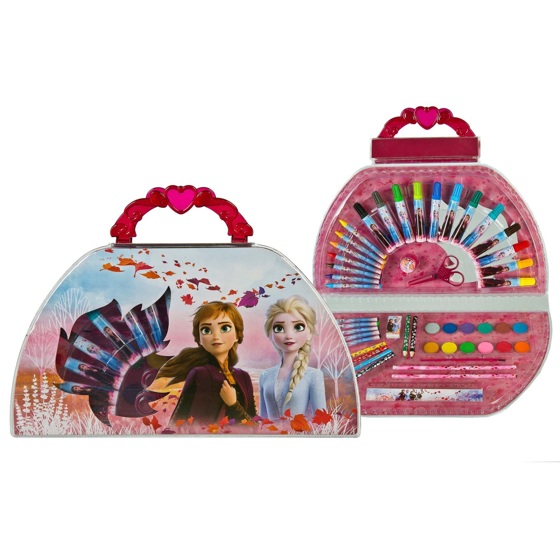 Set pictura si desen Gentuta Frozen pentru desen cu 50 piese - eMAG.ro