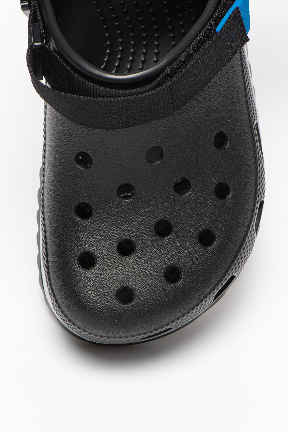 Crocs, Saboti unisex slingback cu calapod lat Classic Hiker, Negru, 36 ...