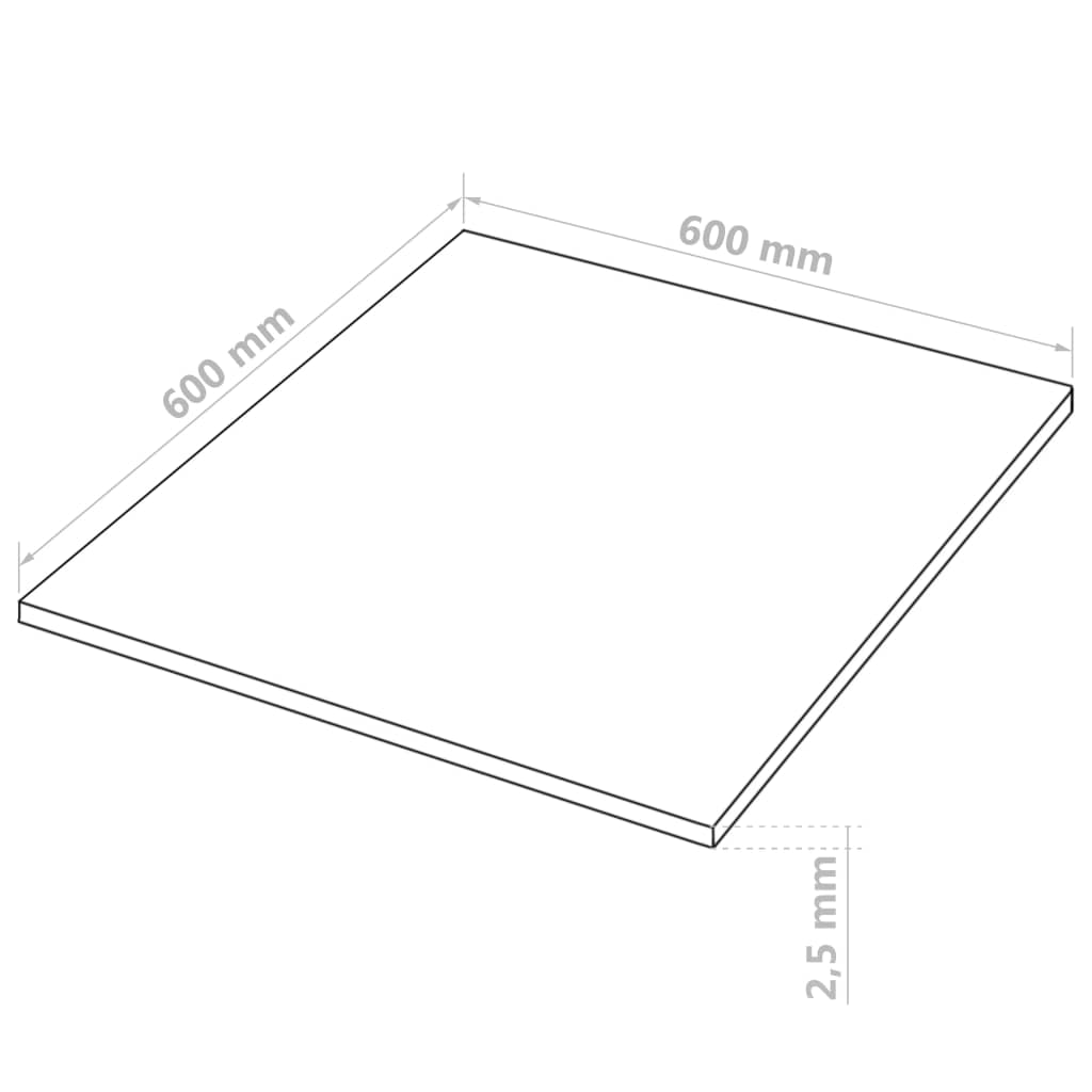 Set placa MDF vidaXL, MDF, 60 x 60 cm (20 pcs), Bej - eMAG.ro