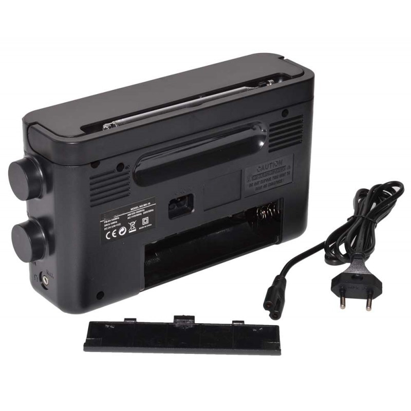 Radio portabil elSales ELS-MK19 cu FM, AM, SW, negru - eMAG.ro