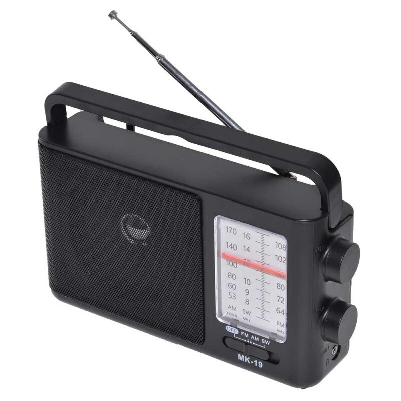 Radio portabil elSales ELS-MK19 cu FM, AM, SW, negru - eMAG.ro